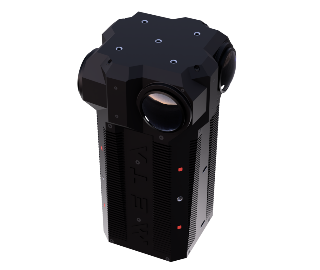 'Meta Three Camera' - High Resolution 360 Video Camera