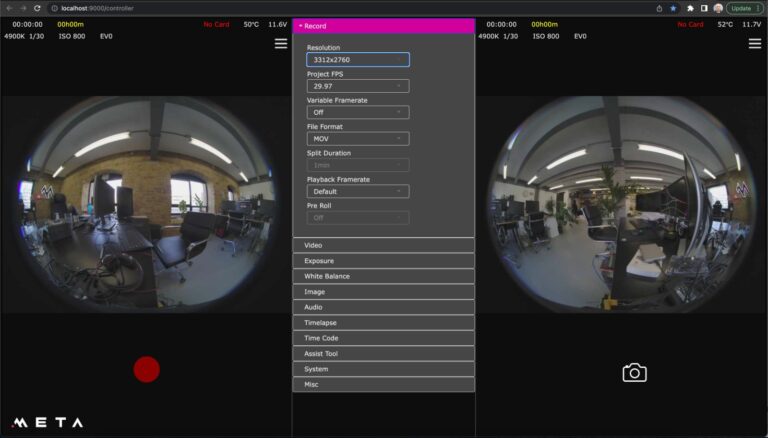 'Meta Two Camera' - Meta Camera - The Ultimate Professional 360 Rig
