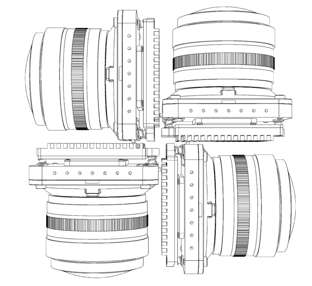 'Meta Three Camera' - High Resolution 360 Video Camera